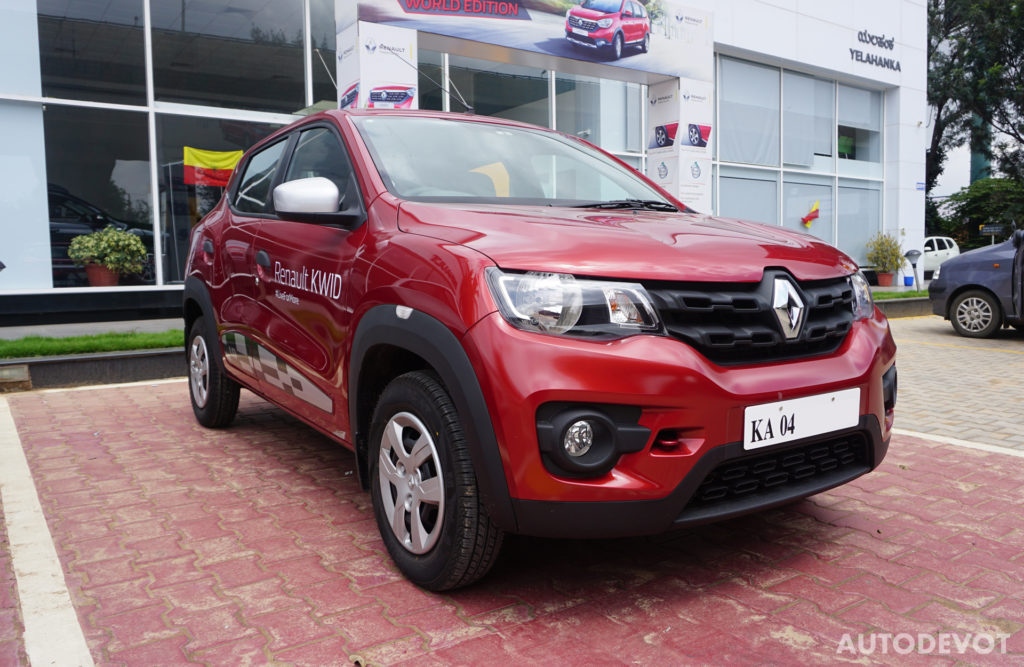 Renault Kwid 1.0 MT & AMT now available in RXL trim - Autodevot