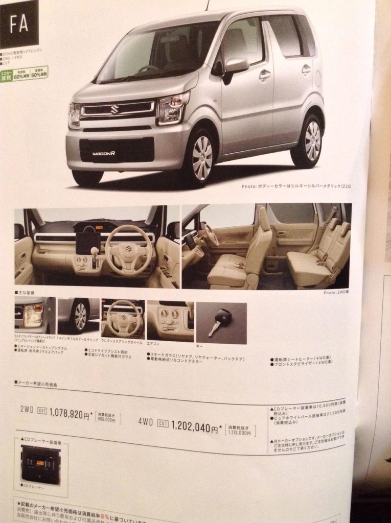 Next Generation WagonR and WagonR Stingray brochure leaks out - Autodevot