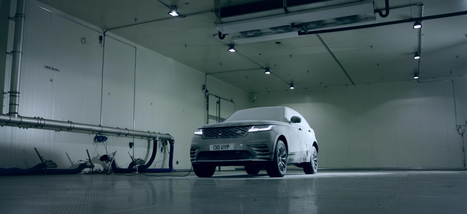 Range Rover Velar Making - Watch the handles break layers of ice ...