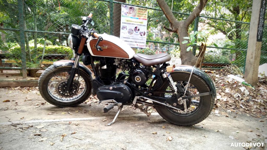Lazarus - A custom Royal Enfield - Autodevot