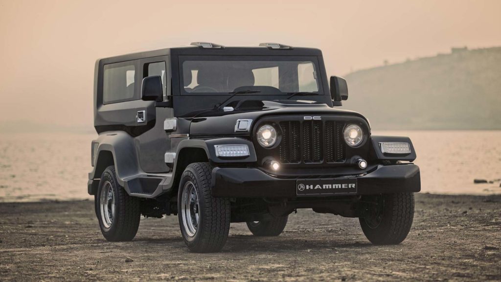 DC Design Hammers a Mahindra Thar - Autodevot
