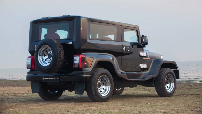 DC Design Hammers a Mahindra Thar - Autodevot