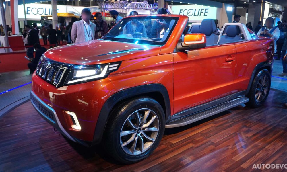 Video: Mahindra TUV Stinger convertible SUV concept - Autodevot