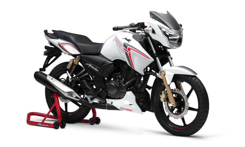 TVS Apache RTR 180 Race Edition launched at Rs 83,233 - Autodevot