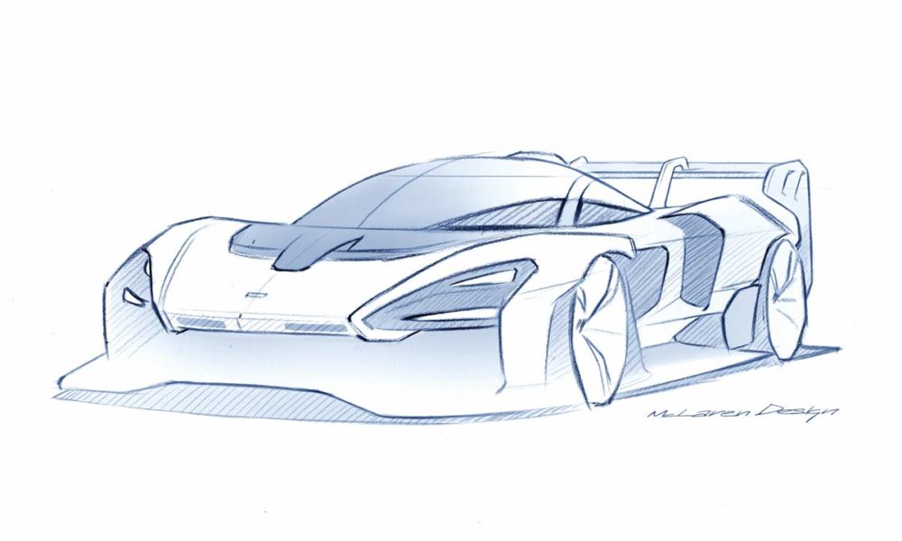 McLaren Senna GTR will produce 1,000 kg of downforce - Autodevot