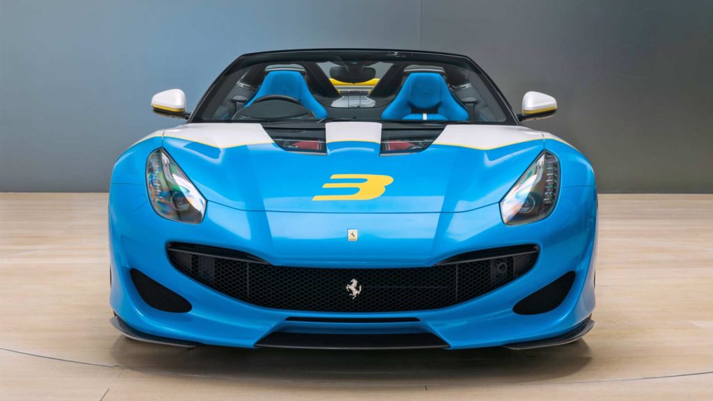 Ferrari SP3JC is a one-off roadster with Pop Art colors - Autodevot
