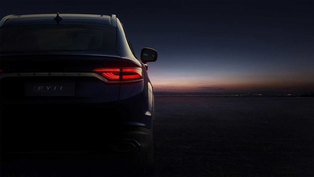 Geely previews its first Coupe SUV - Autodevot