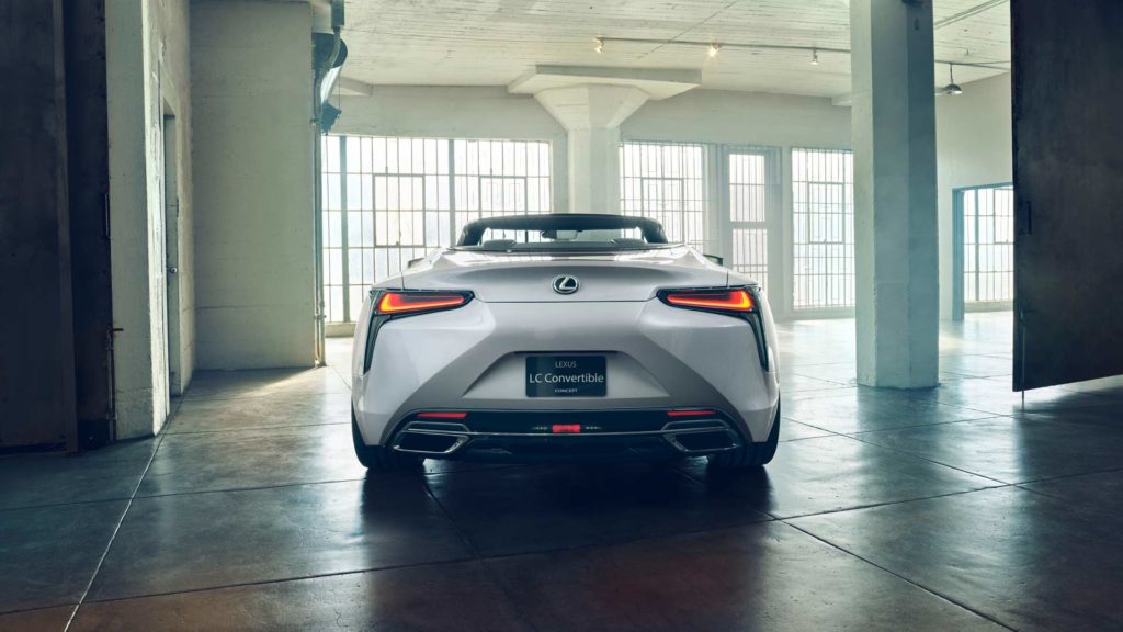 Lexus LC Convertible debuts as a concept - Autodevot