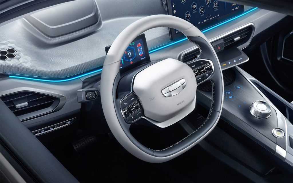 Geometry A is an all-electric sedan from Geely's new EV brand - Autodevot