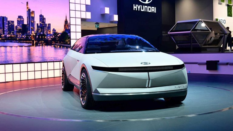 Hyundai 45 imagines a future EV at an angle - Autodevot