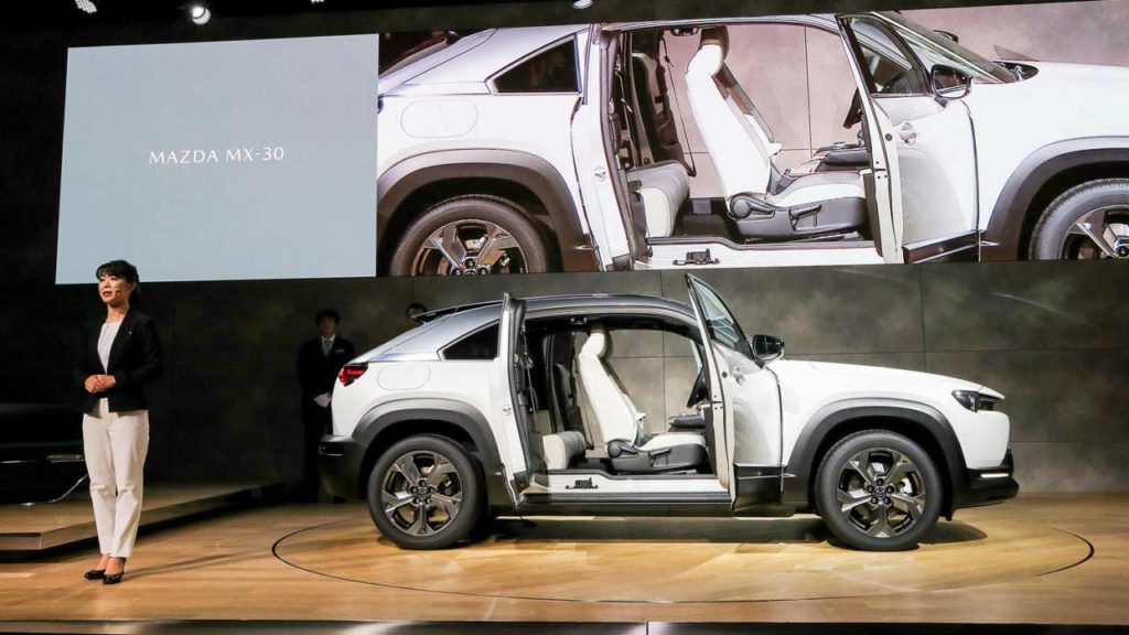 MX-30 debuts in Tokyo as Mazda's first production EV - Autodevot