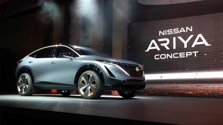 Nissan Ariya concept debuts with the brand's new design language ...