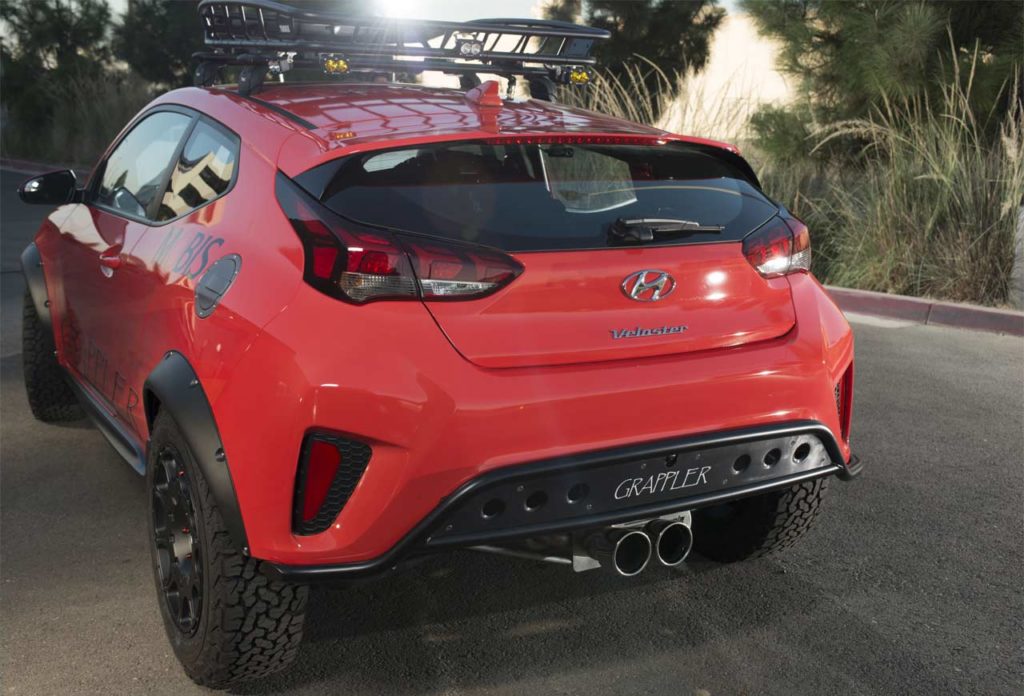 Hyundai Veloster Grappler offers more grip off-road - Autodevot