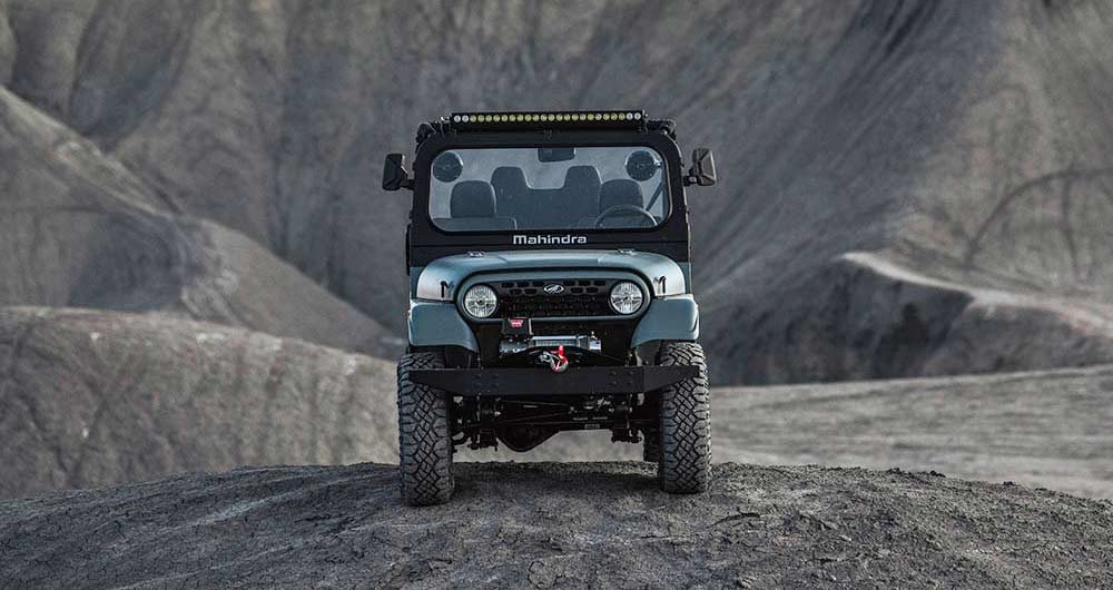 Mahindra Roxor sports a new grille - Autodevot