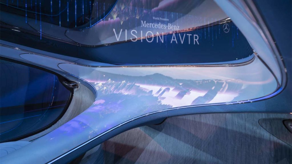 Mercedes-Benz Vision AVTR merges human and machine - Autodevot