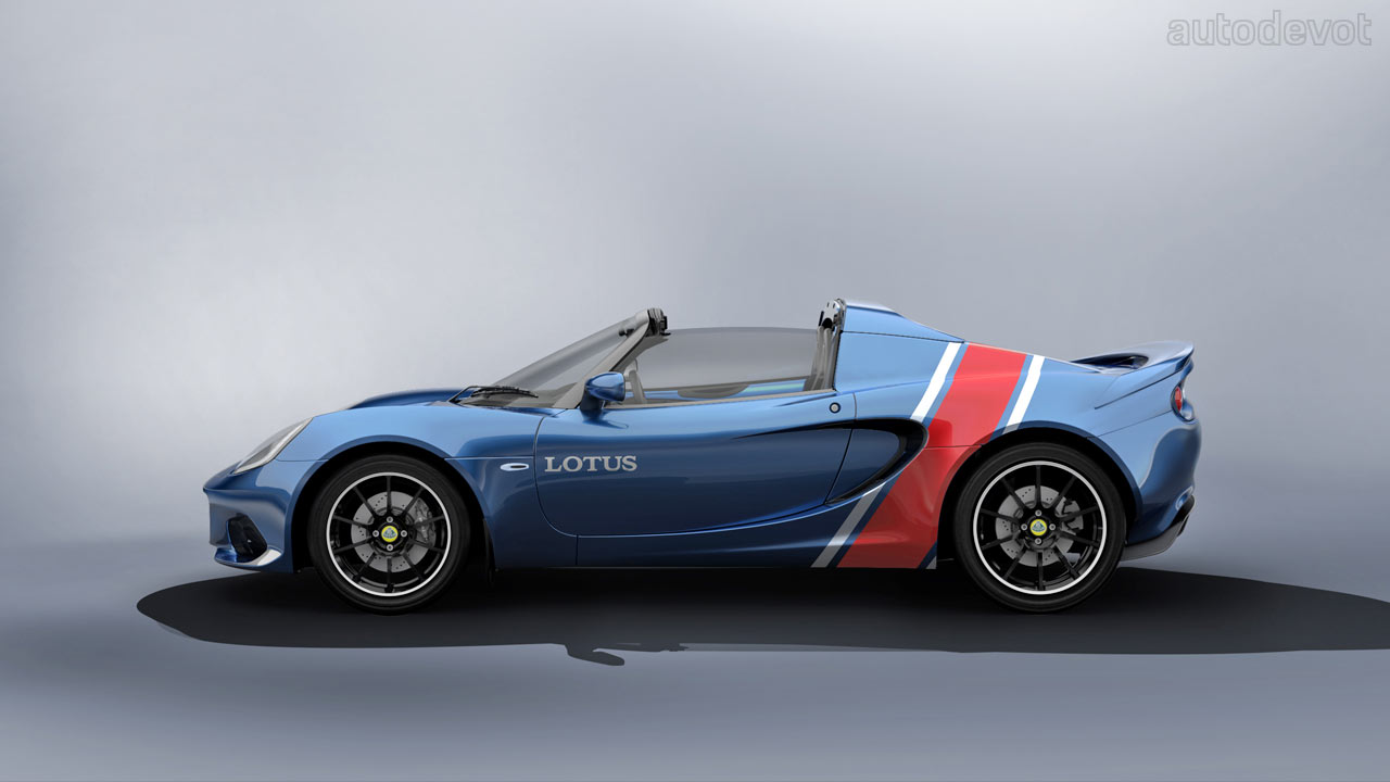 Lotus reveals racing history-inspired Elise Classic Heritage Editions ...
