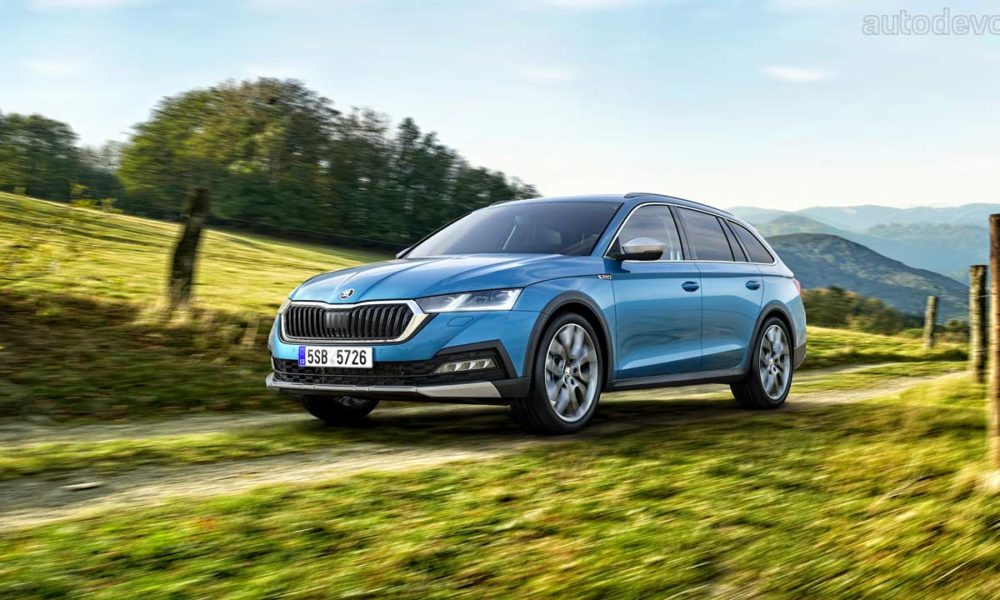 New Skoda Octavia Scout debuts with FWD too - Autodevot