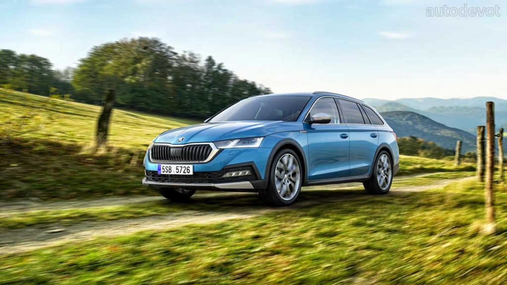 New Skoda Octavia Scout debuts with FWD too - Autodevot