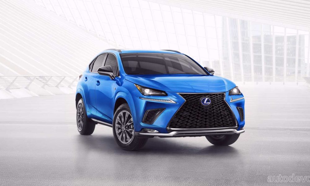 Lexus NX Hybrid F Sport gets a special Black Line edition - Autodevot