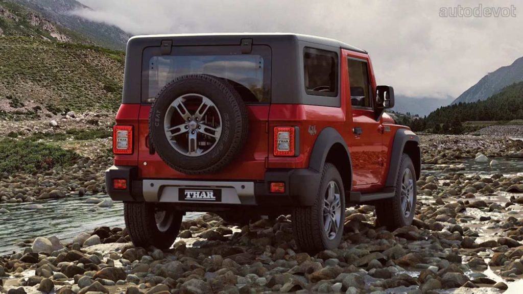 All-new Mahindra Thar debuts with solid looks & substantial features ...