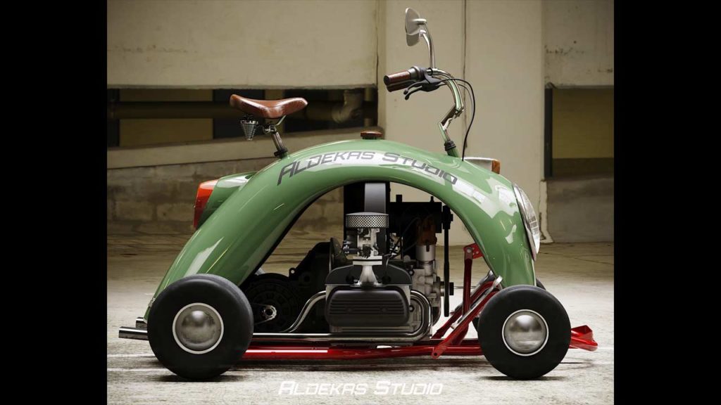This VW Beetle-inspired Go-Kart will put a smile on your face - Autodevot