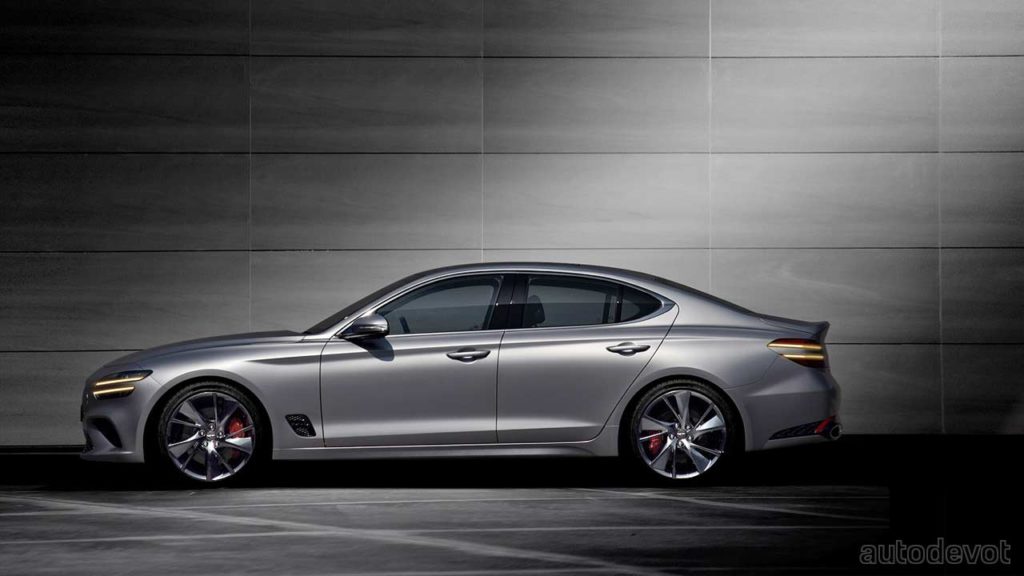 New Genesis G70 revealed with sophisticated styling - Autodevot