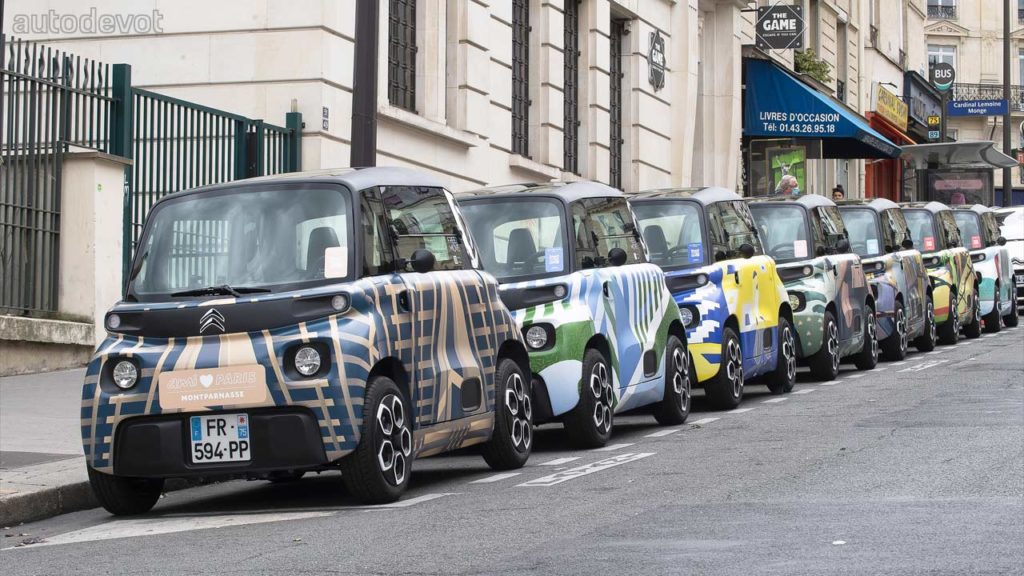 Colorful Citroën AMIs show their love for Paris - Autodevot