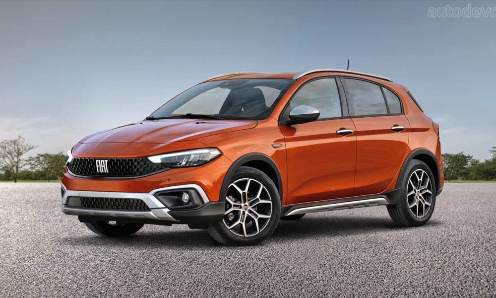 New Fiat Tipo lineup debuts with a high-riding Cross variant - Autodevot