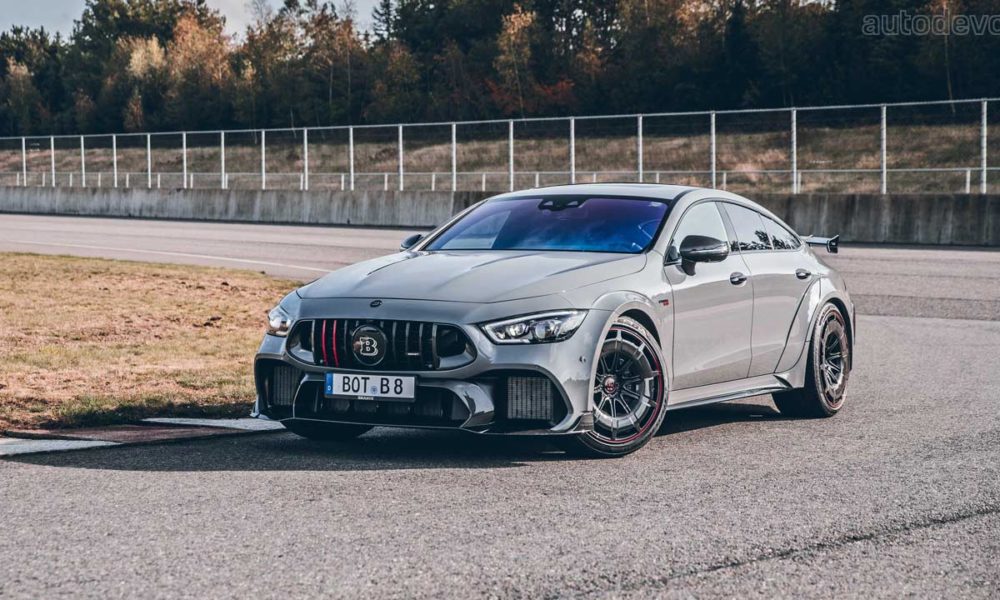 New Brabus Rocket 900 debuts as a 4-door family hypercoupe - Autodevot