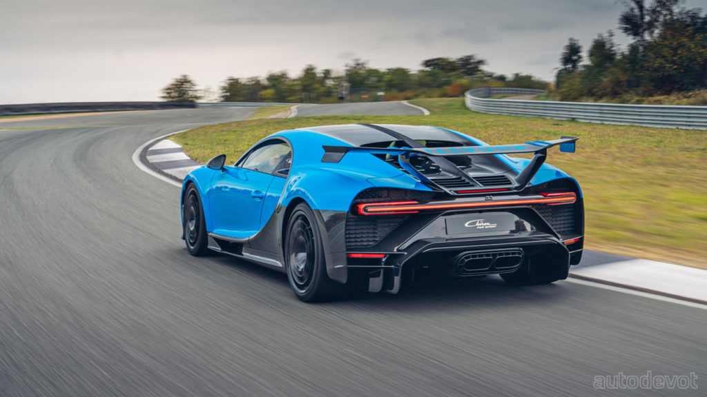 Gallery: Bugatti Chiron Pur Sport on Bilster Berg race track - Autodevot