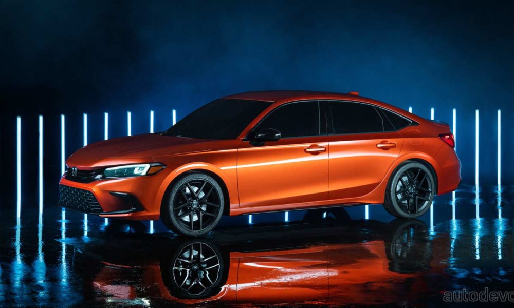 11th gen Honda Civic Sedan debuts as a prototype - Autodevot