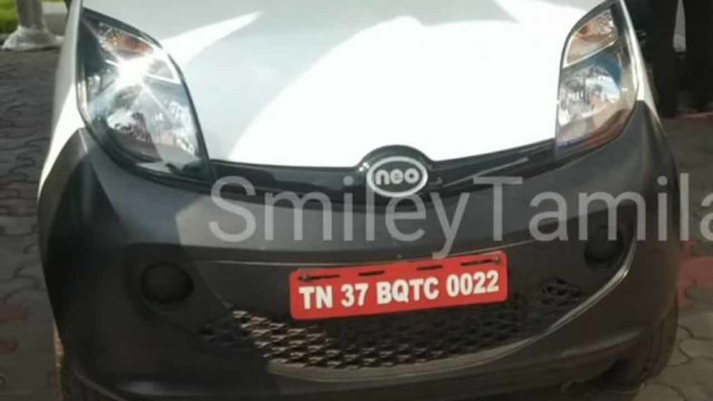 Jayem Neo (Tata Nano EV) spotted testing - Autodevot