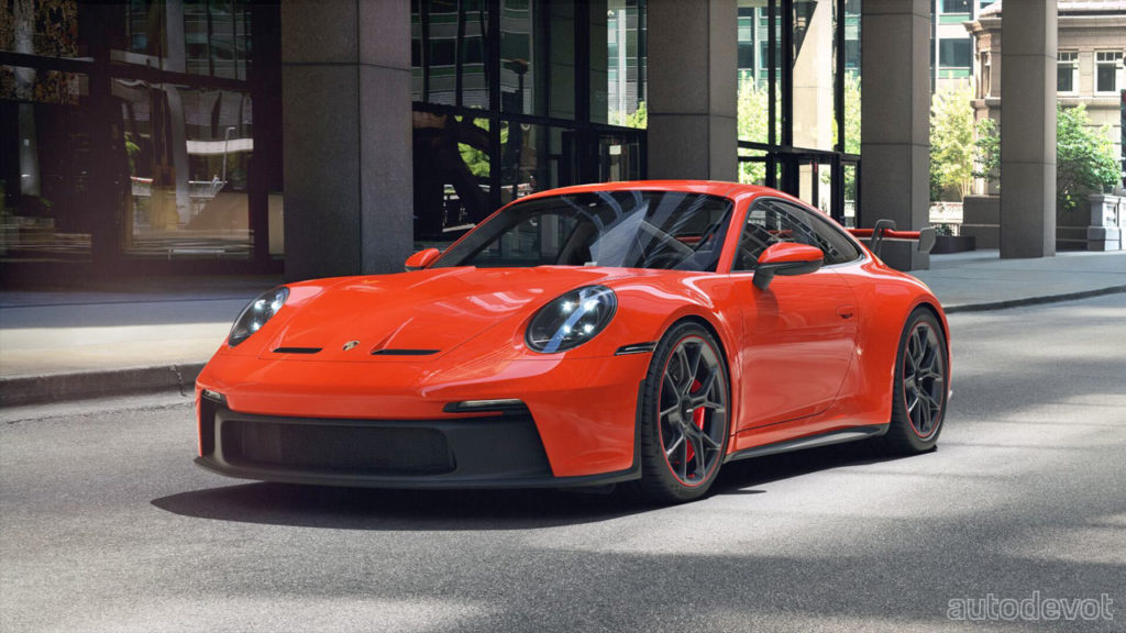 New Porsche 911 GT3 debuts with 510 hp N/A motor and 6-MT - Autodevot