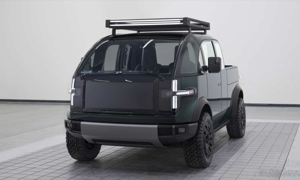 Canoo reveals a highly modular electric pickup truck - Autodevot