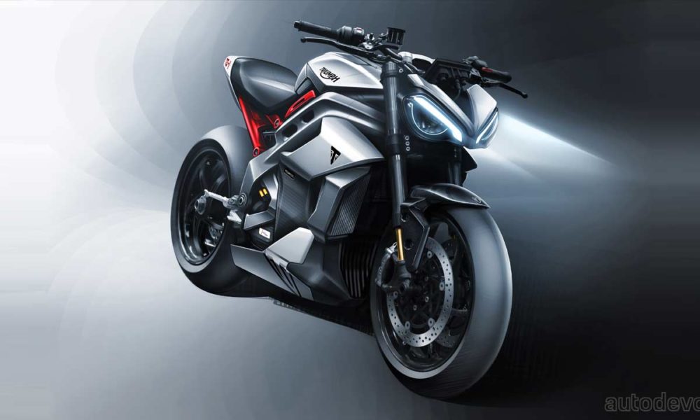Triumph reveals TE 1 prototype electric motorcycle & powertrain design ...