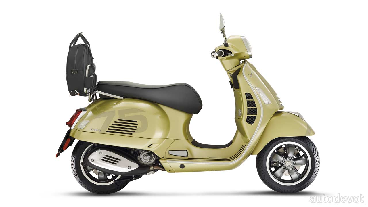 Vespa celebrates 75th Anniversary with special GTS & Primavera models ...