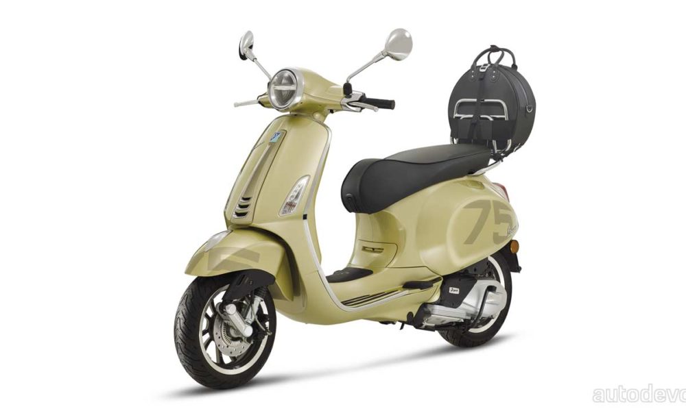 Vespa celebrates 75th Anniversary with special GTS & Primavera models ...