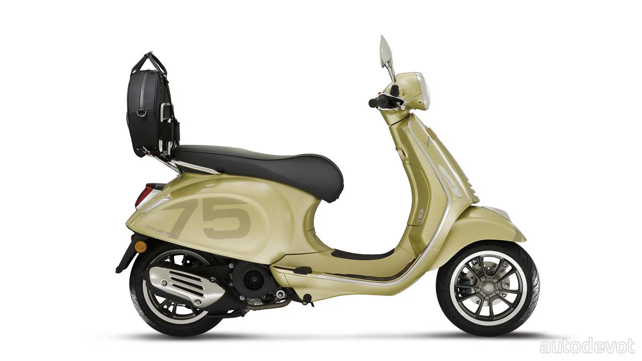 Vespa celebrates 75th Anniversary with special GTS & Primavera models ...