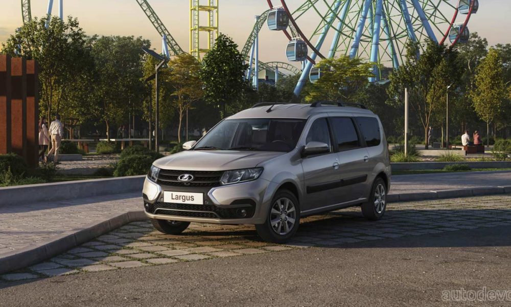2021 LADA Largus facelift goes on sale in Russia with a Japanese face ...