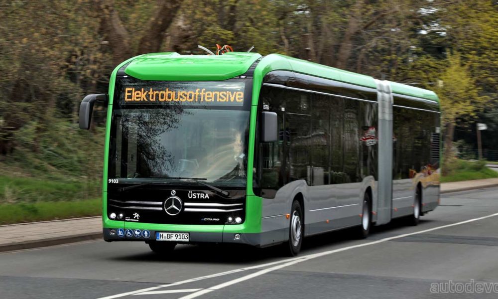 Mercedes-Benz delivers eCitaro G electric buses to Üstra - Autodevot