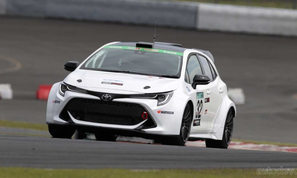 This Toyota Corolla Sport is powered by a hydrogen combustion engine ...