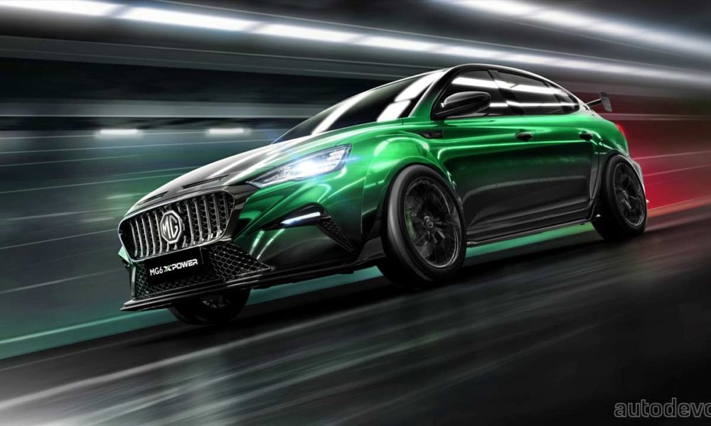 MG MG6 XPower high-performance PHEV revealed for China - Autodevot