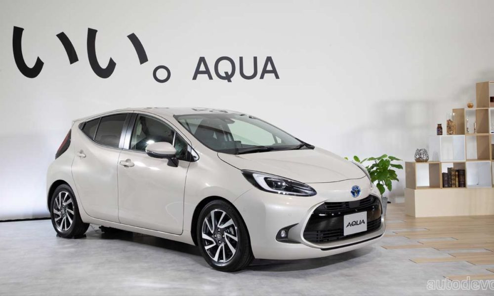 2nd gen Toyota Aqua hybrid launched in Japan - Autodevot