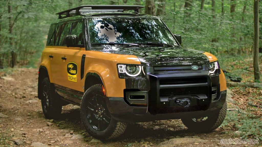 Land Rover Defender Trophy Edition comes with an adventure competition ...