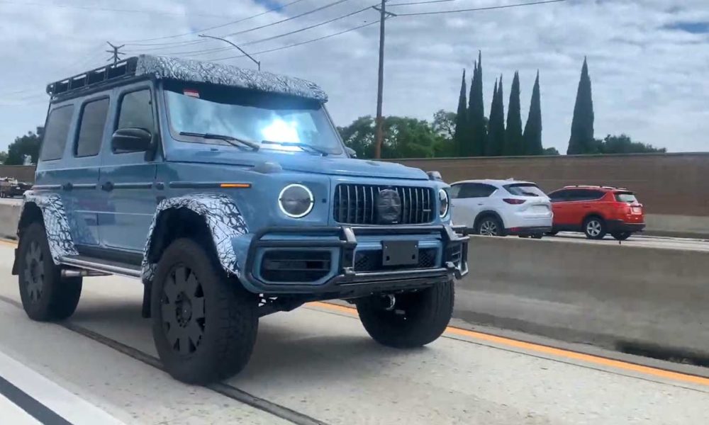 2022 Mercedes-Benz G-Class Squared shows off its portal axles - Autodevot