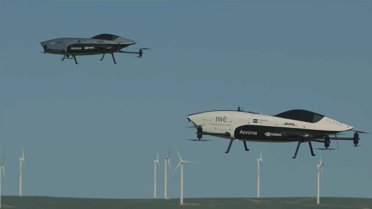 Airspeeder Mk3 flying race cars fly together for the first time - Autodevot