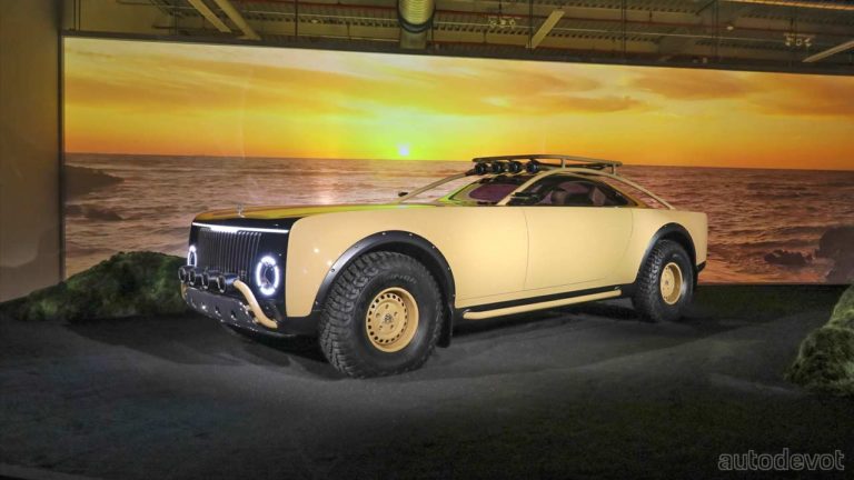 Project Maybach revealed as an off-road coupé concept with a retro ...