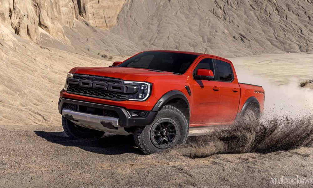 2023 Ford Ranger Raptor debuts with 390+ hp and a Baja mode - Autodevot