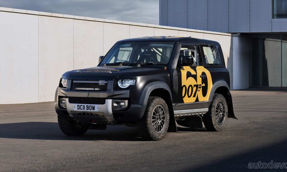 Land Rover Defender Rally Special celebrates 60 years of James Bond ...