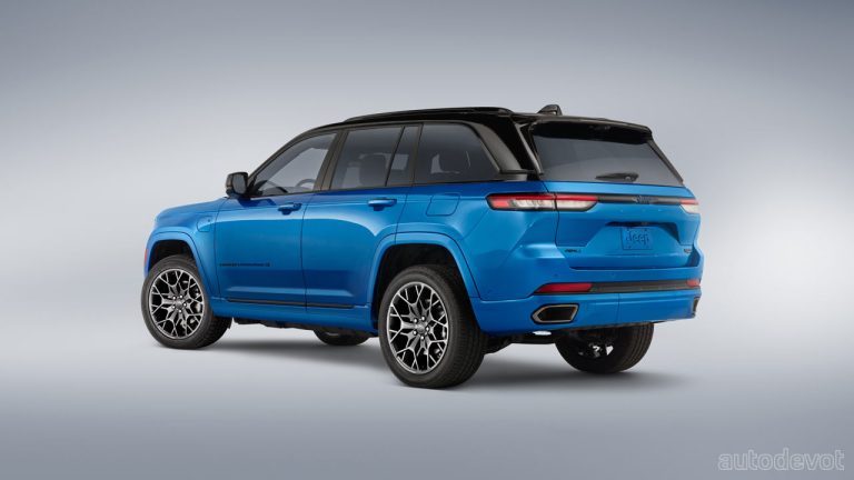 Jeep Grand Cherokee High Altitude 4xe debuts in Hydro Blue color ...